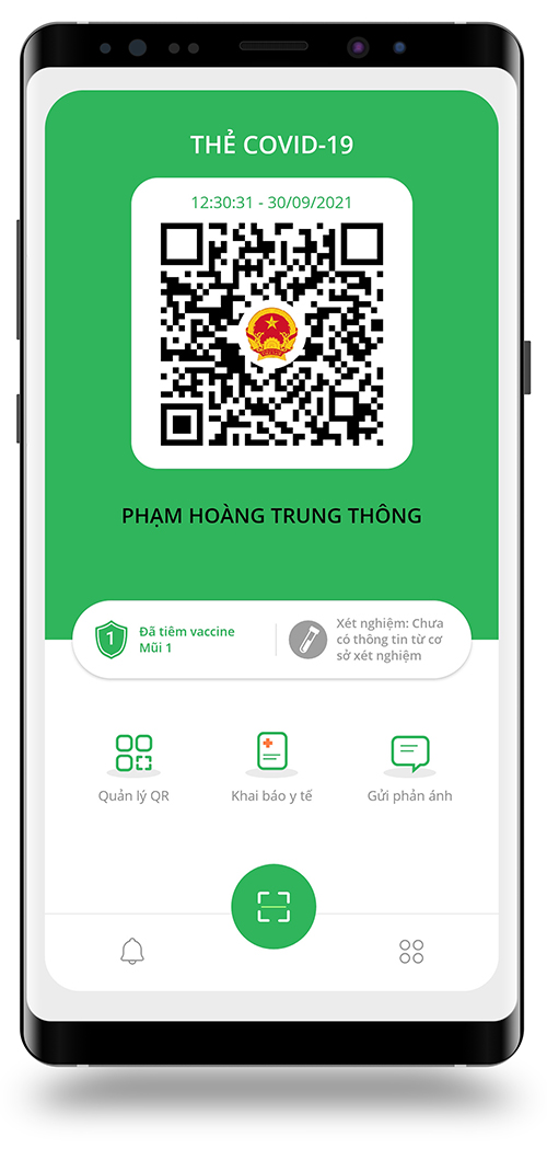 PC-Covid, Ứng dụng phòng, chống dịch Covid-19 Quốc gia